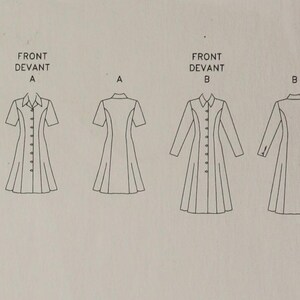 Vogue 9239. Misses Shirt Dress Pattern. Fit Flared Shirt Dress Pattern ...