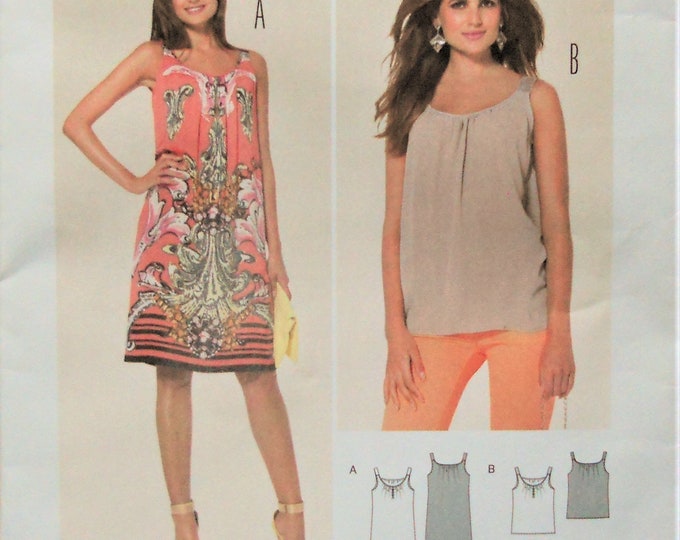Burda 6969. Misses Dress and Top Pattern. Loose Fit Shift Dress or Top ...