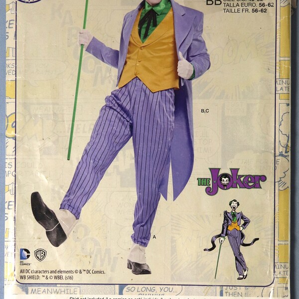 Joker Costume - Etsy