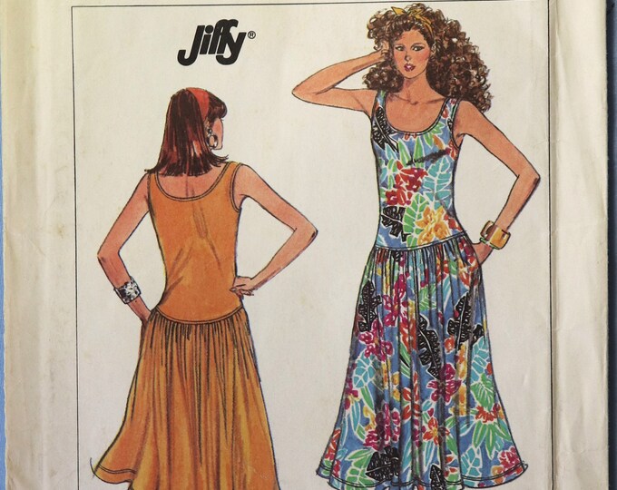 Simplicity 8657. Misses Dress Pattern. Loose Fit Maxi Sundress Pattern ...