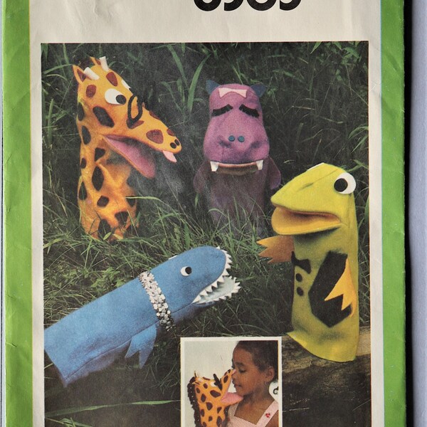 Hand Puppet Pattern - Etsy