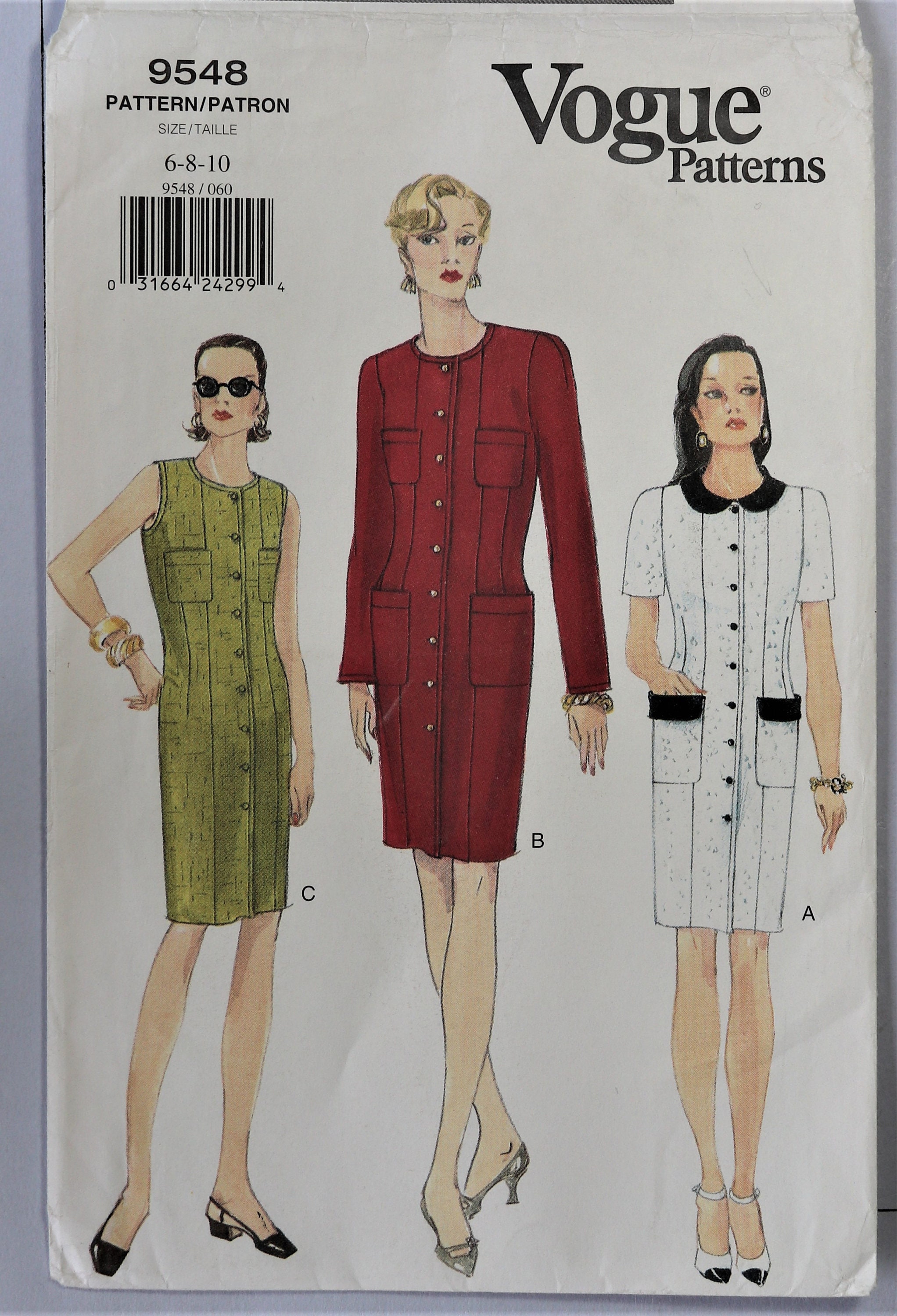 Fitted Shift Dress Pattern