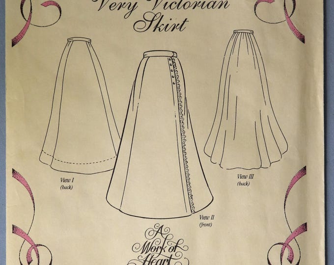 Susan Oliver Very Victorian Skirt Pattern. Victorian Skirts Pattern. Work of Heart Susan Oliver ...