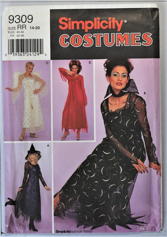 Maleficent Costume Pattern Simplicity