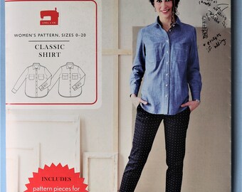 Long Sleeve Shirt Pattern - Etsy