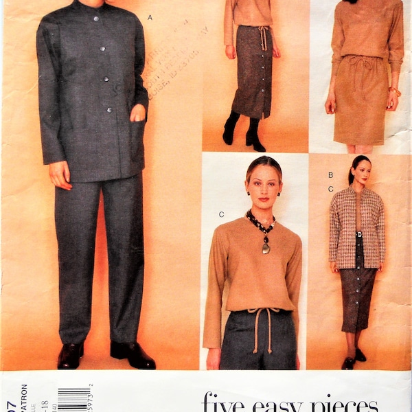 Vogue Jacket Pattern - Etsy