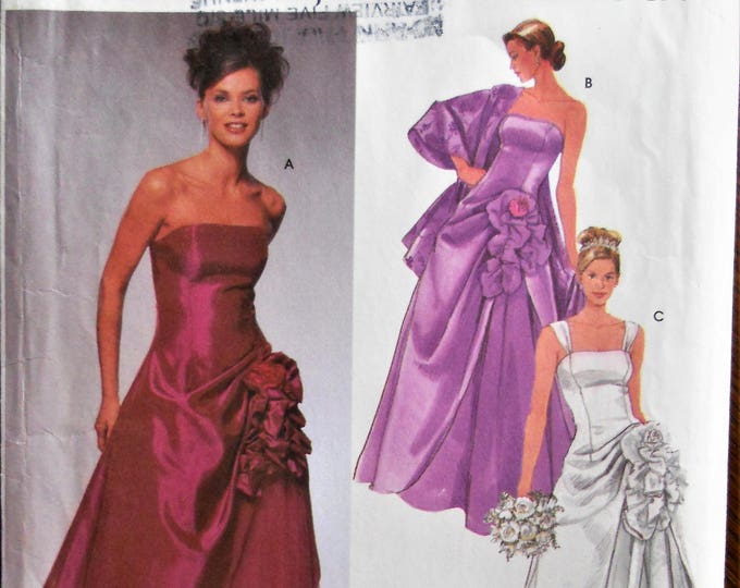 Simplicity 5671. Misses Formal Dress Pattern. Jessica Mcclintock Bridal ...