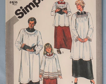 Choir Robe Pattern - Etsy