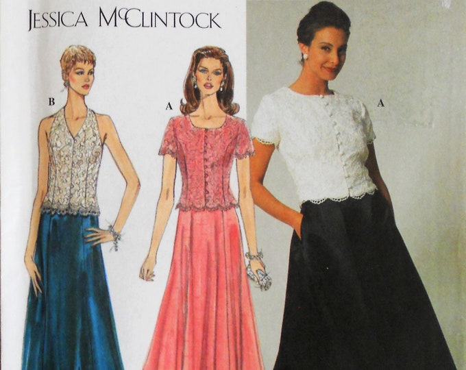 Simplicity 7436. Misses Dress Pattern. Jessica Mcclintock Two Piece ...