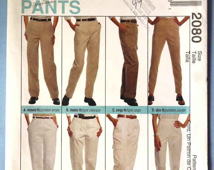 Mccall's 2080. Misses Pants Pattern. Palmer and Pletsch Perfect Fit ...