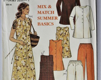 New Look 6088. Misses Dress Pattern. Fit and Flare Maxi Dress Pattern ...