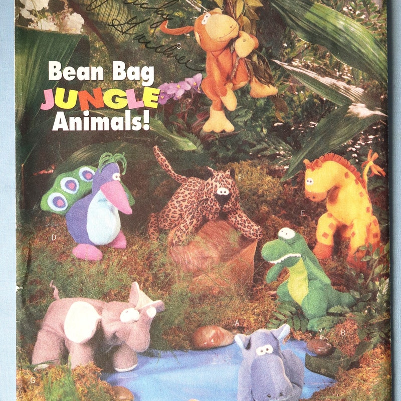 Bean Bag Animals - Etsy
