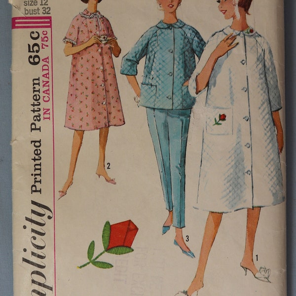 Bed Jacket Pattern - Etsy