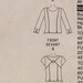 Vogue 2967. Sandra Betzina Tops Pattern. Fitted Top With Seam Details ...