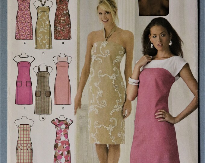 Simplicity 8657. Misses Dress Pattern. Loose Fit Maxi Sundress Pattern ...