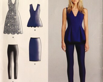 Simplicity 2147. Misses Dress and Tunic Pattern. Loose Fit Pullover ...