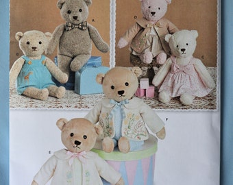 Simplicity Bear Pattern | Etsy