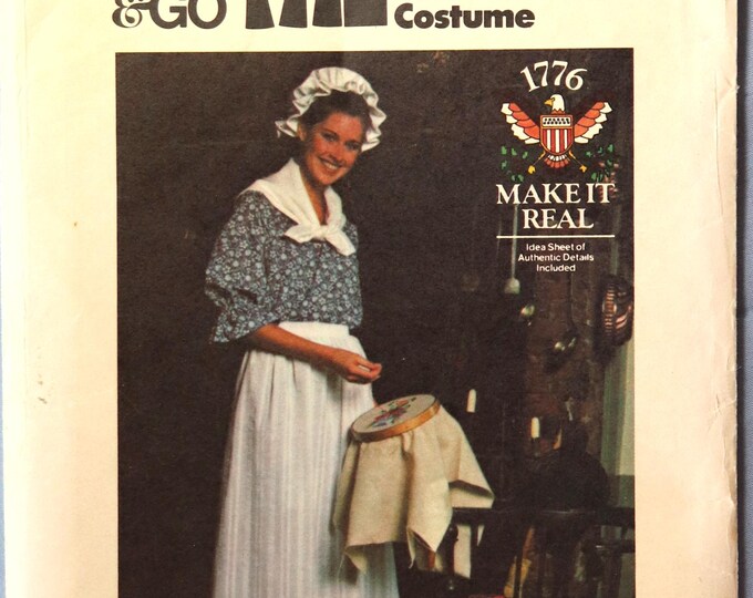 Butterick 4335. Bicentennial Costume Pattern. Vintage 1976 Bicentennial ...