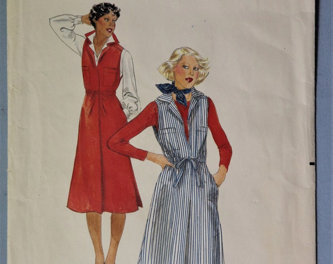 Butterick 5521. Misses Jumper Pattern. Vintage 1980's Jumper Pattern ...