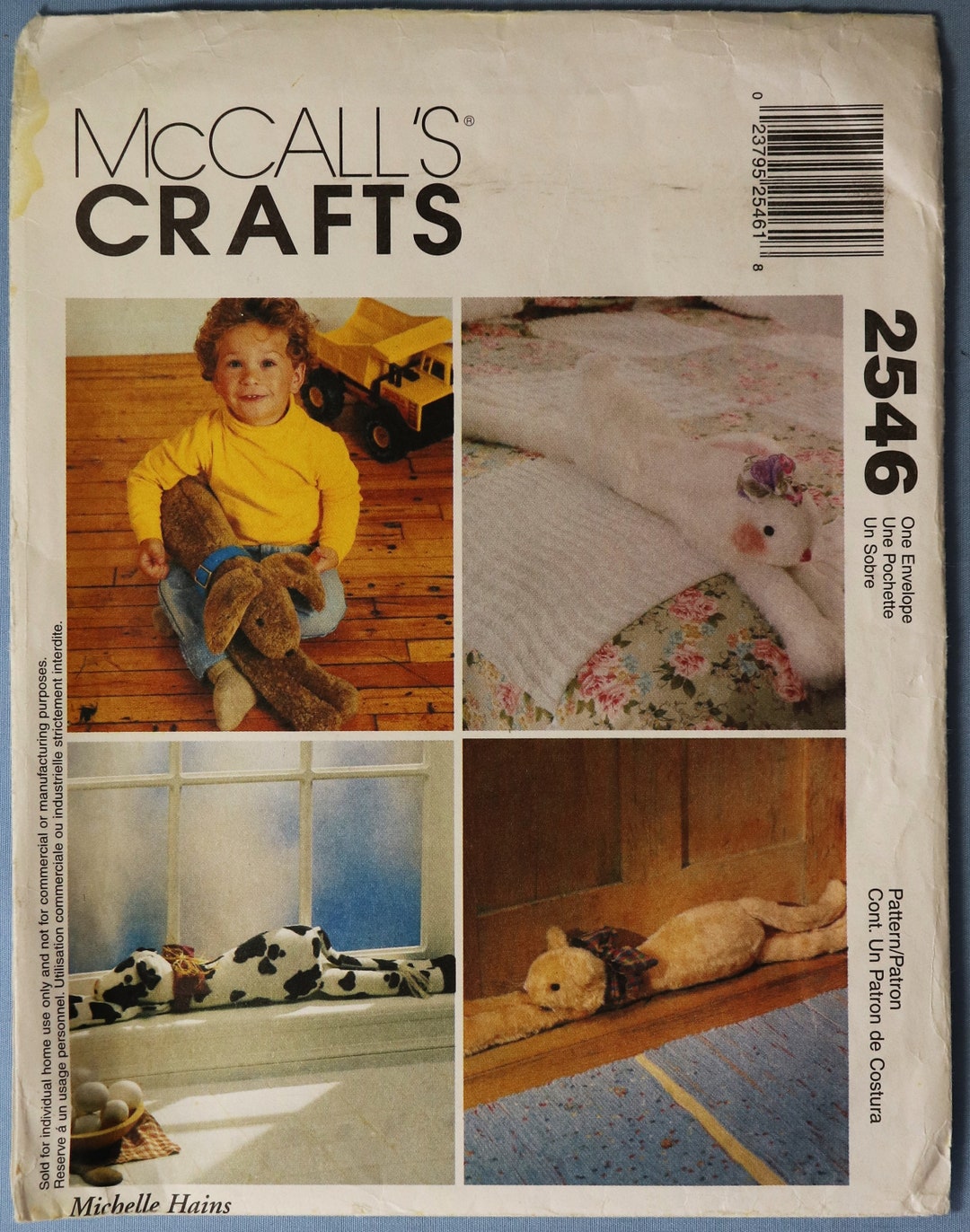 Mccall's 2546. Stuffed Animals Pattern. Lounge Around Pets Pattern. 36 ...