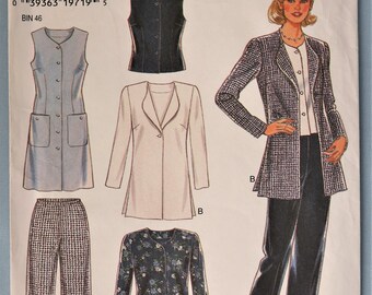 New Look Jacket Pattern - Etsy