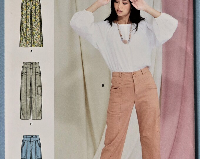 Simplicity 9471. Misses Pants Pattern. Loose Fit Yoke Pants Pattern ...