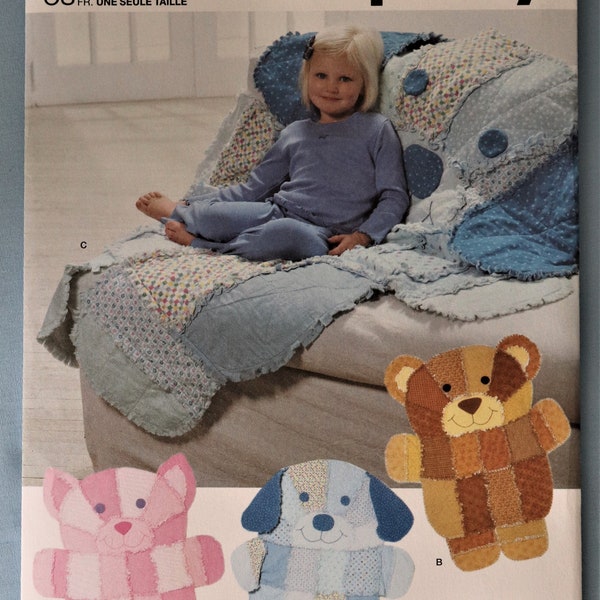 Animal Rag Quilt - Etsy