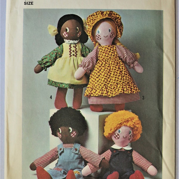 Vintage Rag Doll - Etsy