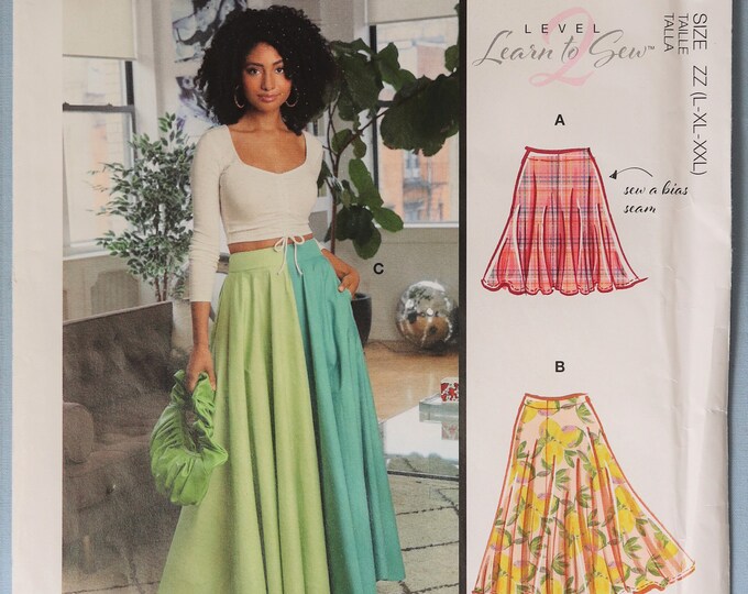 Mccall's 8205. Mccall's R11035. Misses Skirt Pattern. Circle Skirts ...