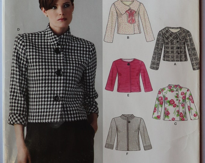 New Look 6619. Misses Jacket Pattern. Short, Lined Jacket Pattern ...