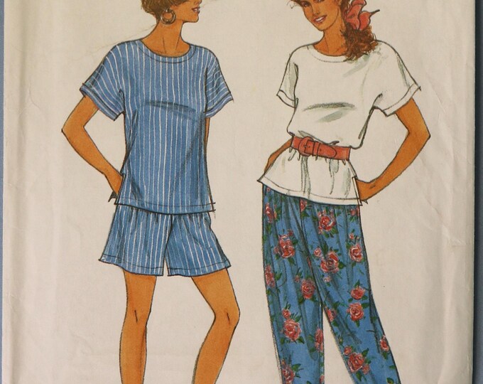 Simplicity 7810. Misses Tops, Pants and Shorts Pattern. Easy Sew ...