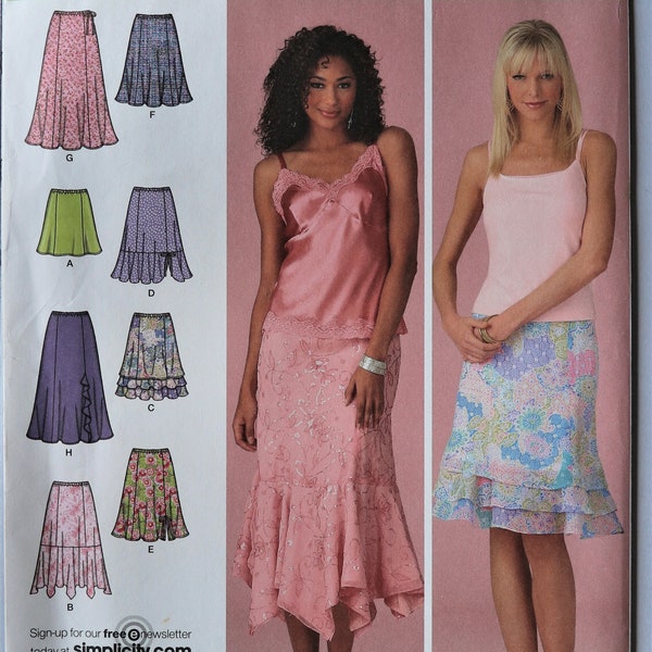 8 Gore Skirt Pattern - Etsy