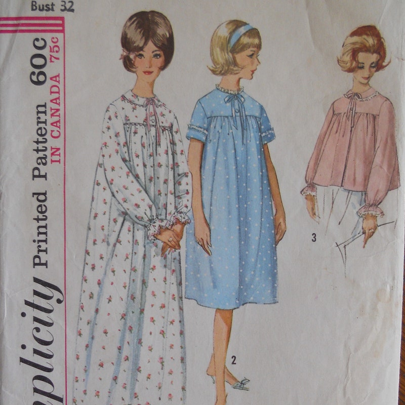 Bed Jacket Pattern - Etsy