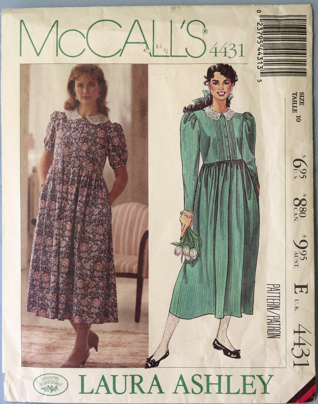 Mccall's 4431. Laura Ashley Loose Fit Modest Maxi Dress With Lace ...