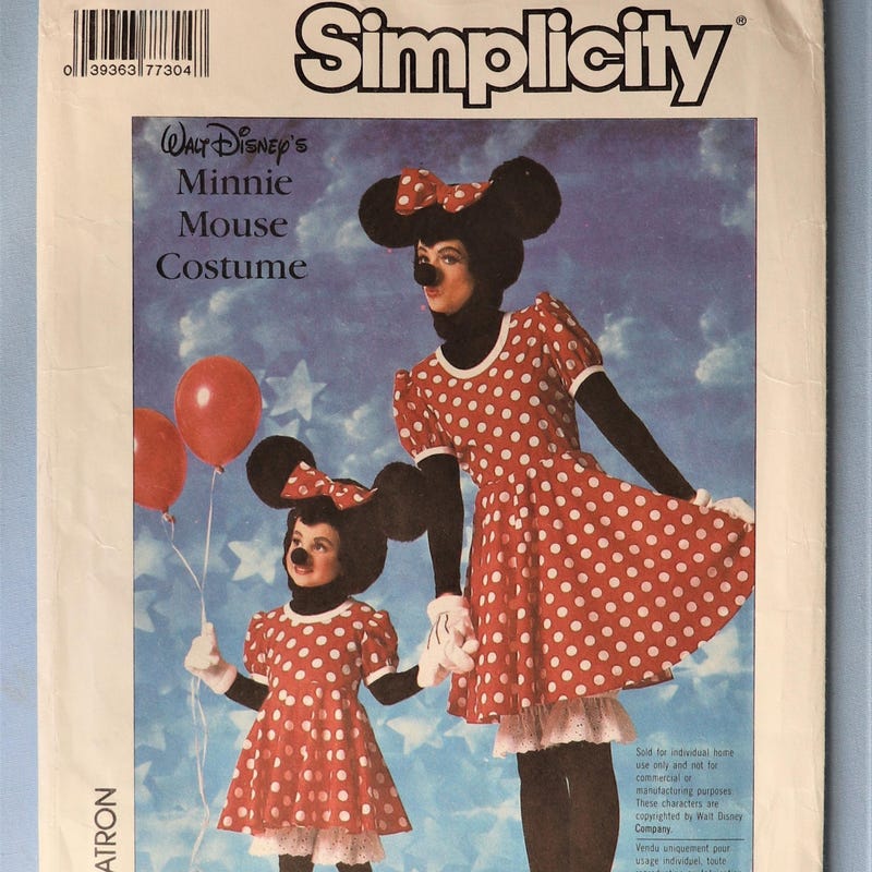 Minnie Mouse Simplicity - Etsy