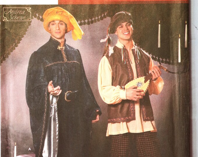 Simplicity 5925. Men's Renaissance Romeo Court Minstrel Costumes ...