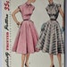 Simplicity 3952. Vintage 1952 Women's Dress Pattern. - Etsy