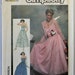 Simplicity 7420. Misses Dress and Jacket Pattern. Strapless Evening ...