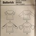 Butterick 6593. Women's Tops Pattern. Loose Fit Pullover Tops Pattern ...