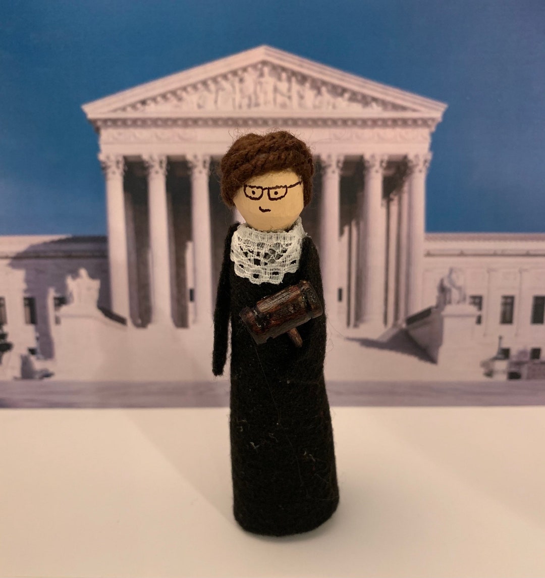 RBG Clothespin Ornament - Etsy