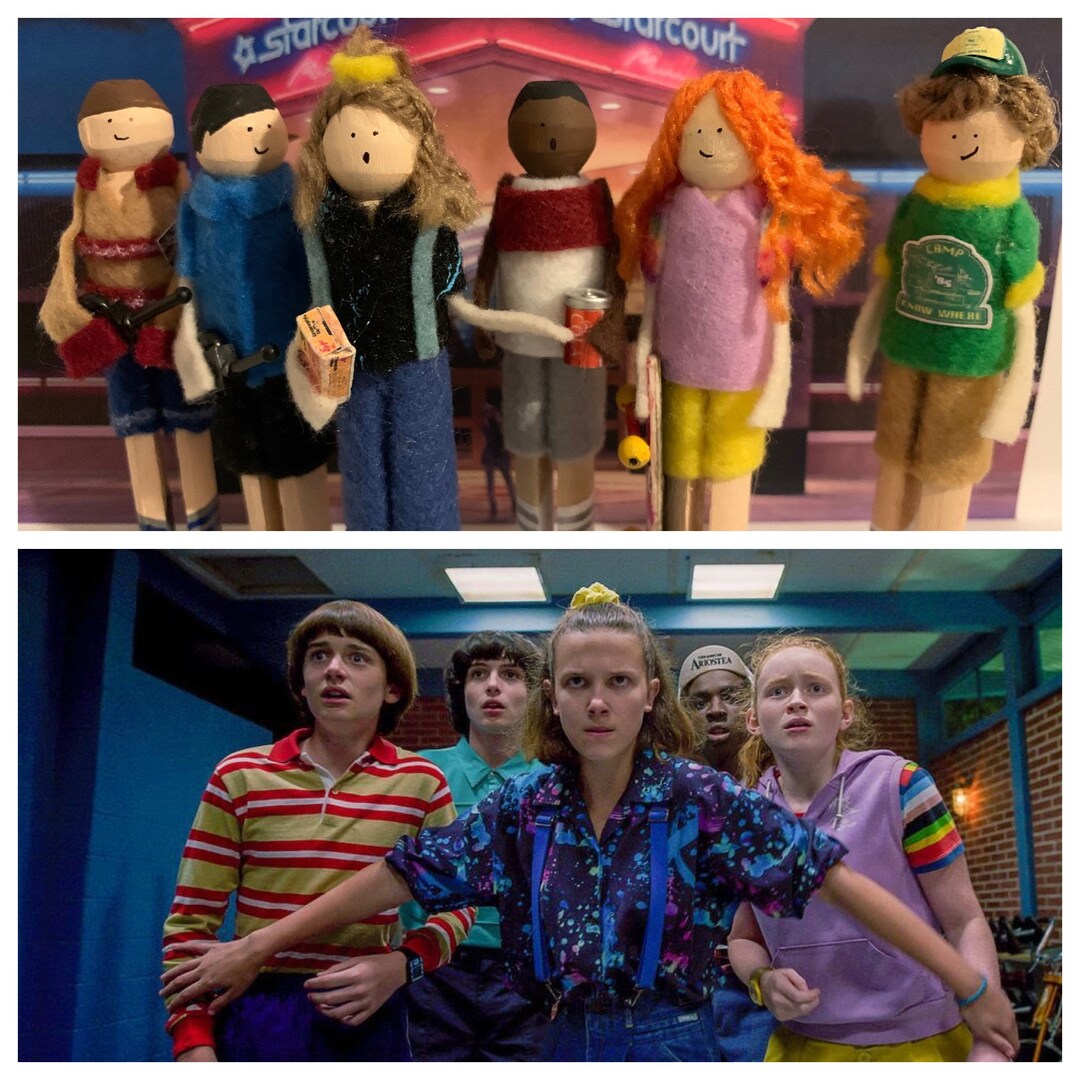 Stranger Things Ornament Set - Etsy