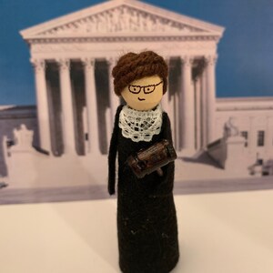 RBG Clothespin Ornament - Etsy
