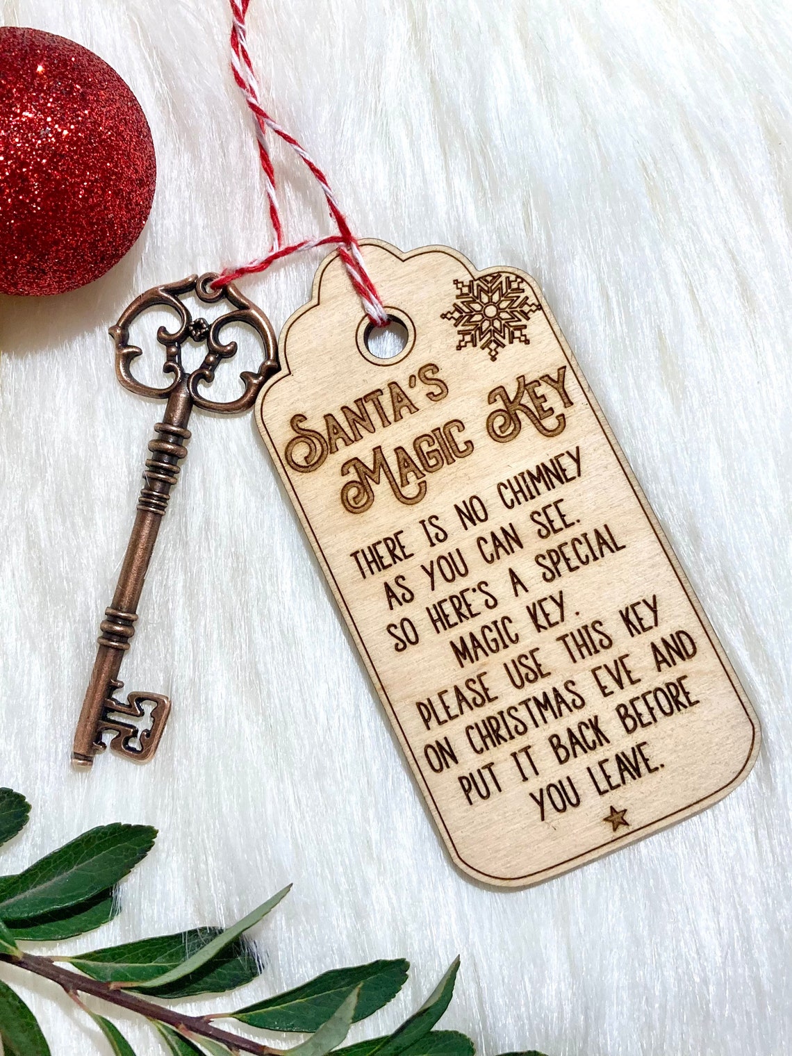 Santa's Magic Key SVG Santa Claus Key Digital File - Etsy