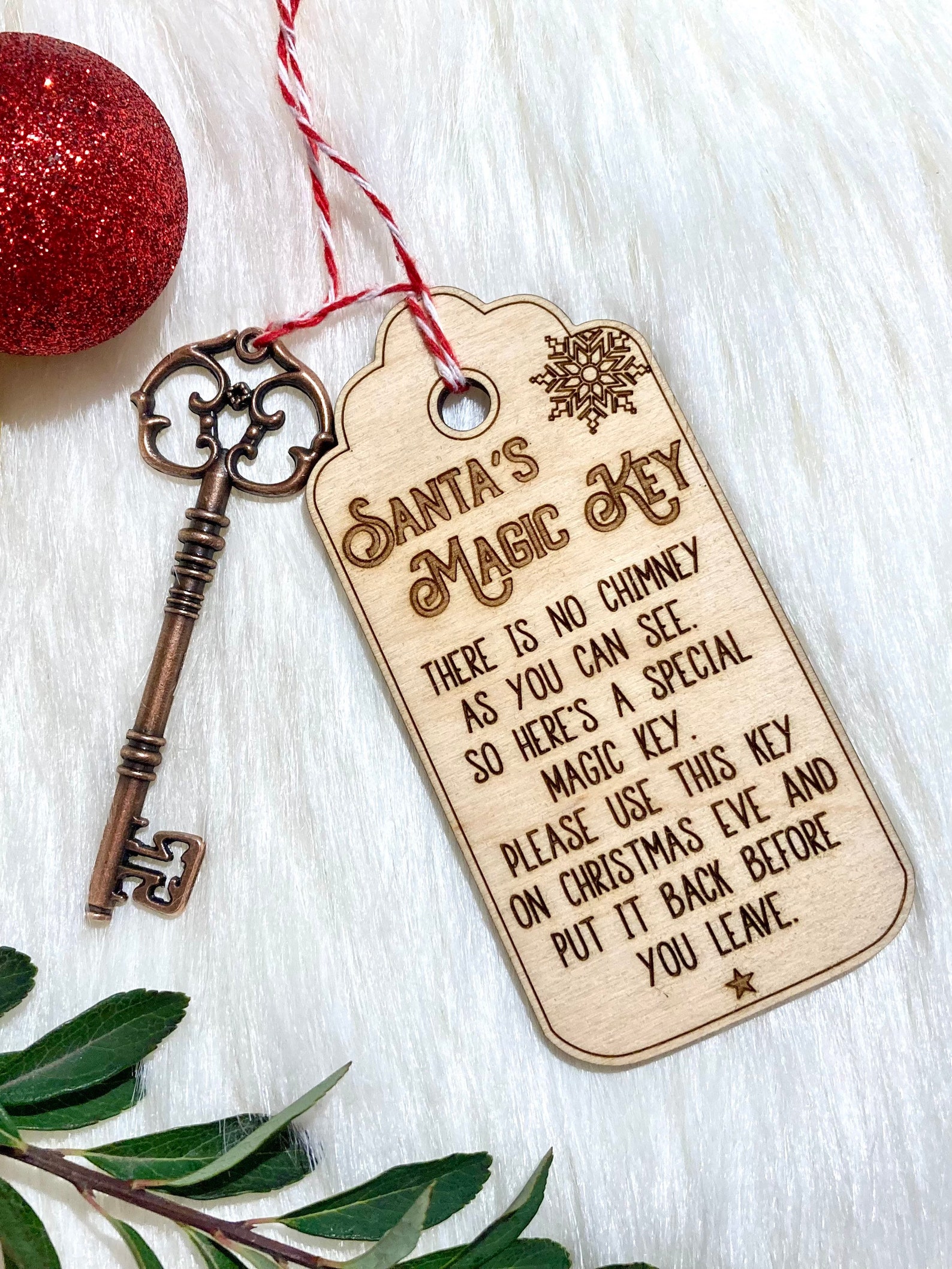 Santa's Magic Key SVG Santa Claus Key Digital File - Etsy