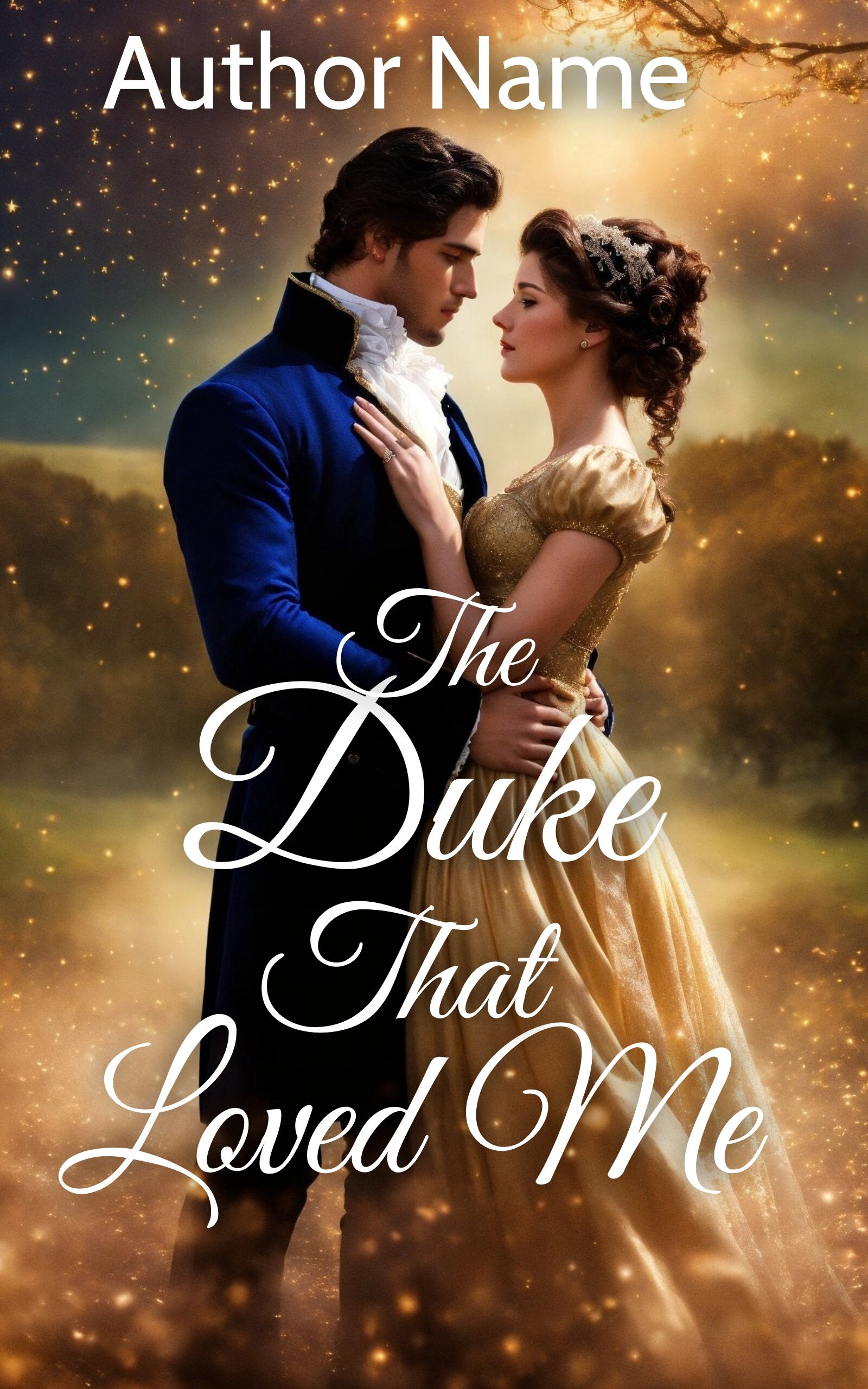 Pre-made Book Cover for Your Romance Novel or Serialized Online Fiction ...