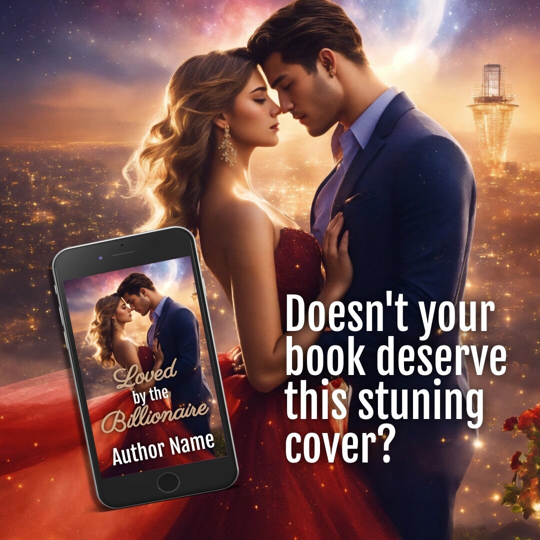 Pre-made Book Cover for Your Romance Novel or Serialized Online Fiction Book Loved by the ...