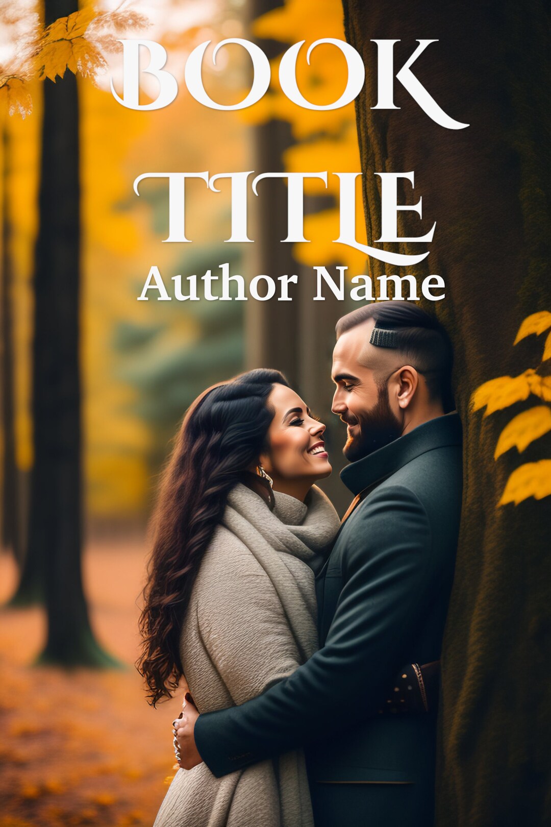 Pre-made Book Cover for Your Romance Novel or Serialized - Etsy