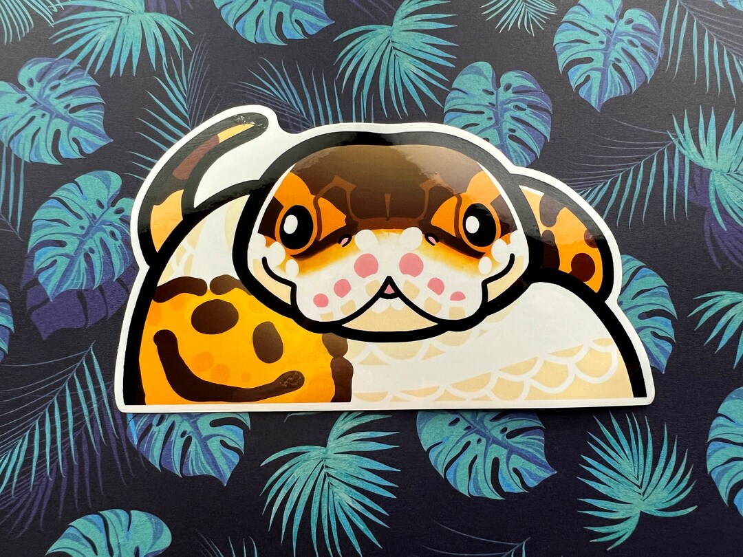 Passenger Pals Pied Ball Python Decal - Etsy