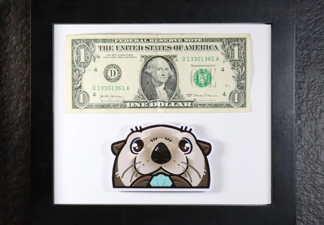 MINI : Passenger Pals Sea Otter Decal Peeker Sticker - Etsy