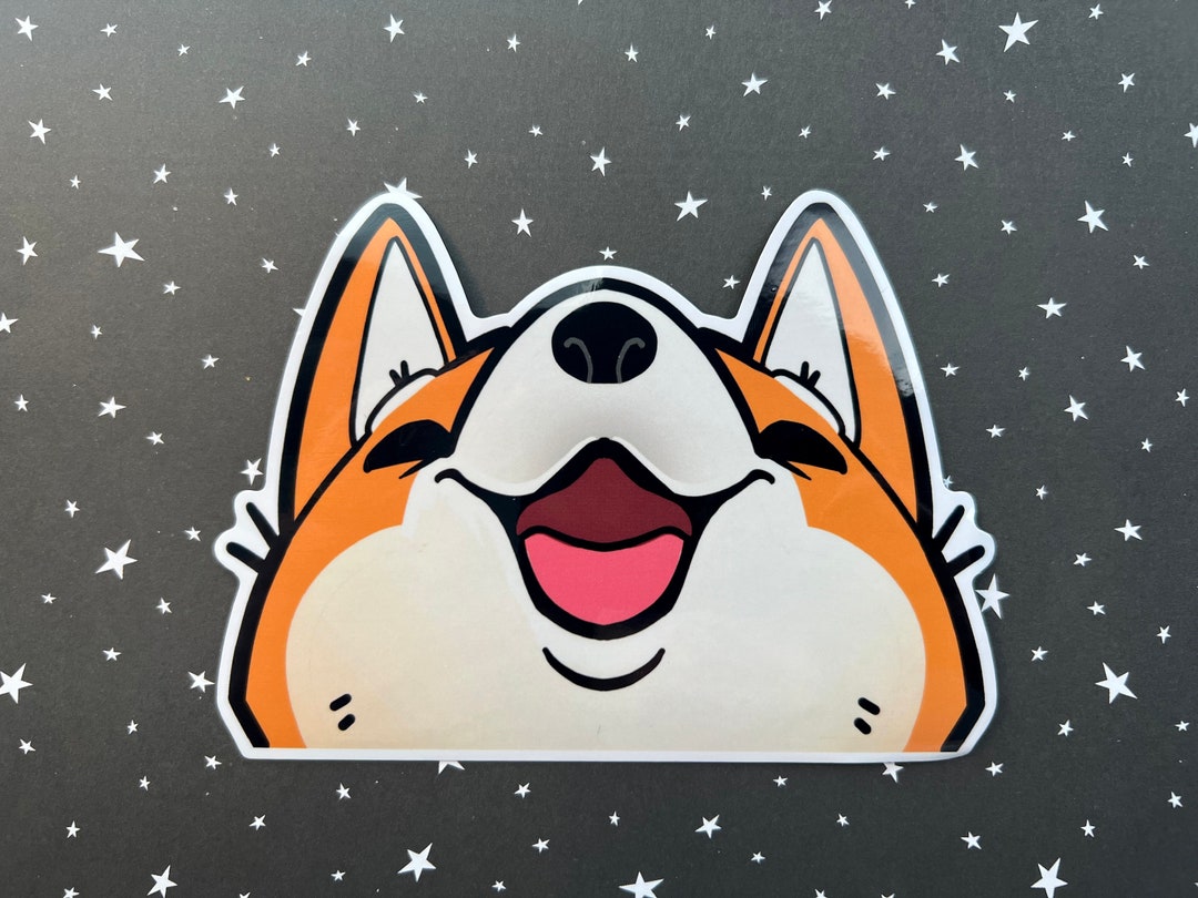 Shiba Inu Passenger Pal Decal: Adorable Dog Breed Sticker for Car ...